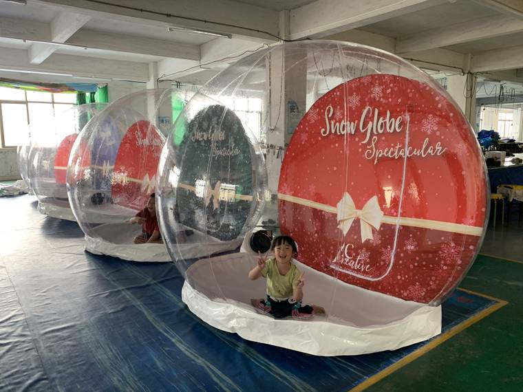Inflatable Snow Globes, Bubble Houses & Bubble Tents | Custom, Durable ...